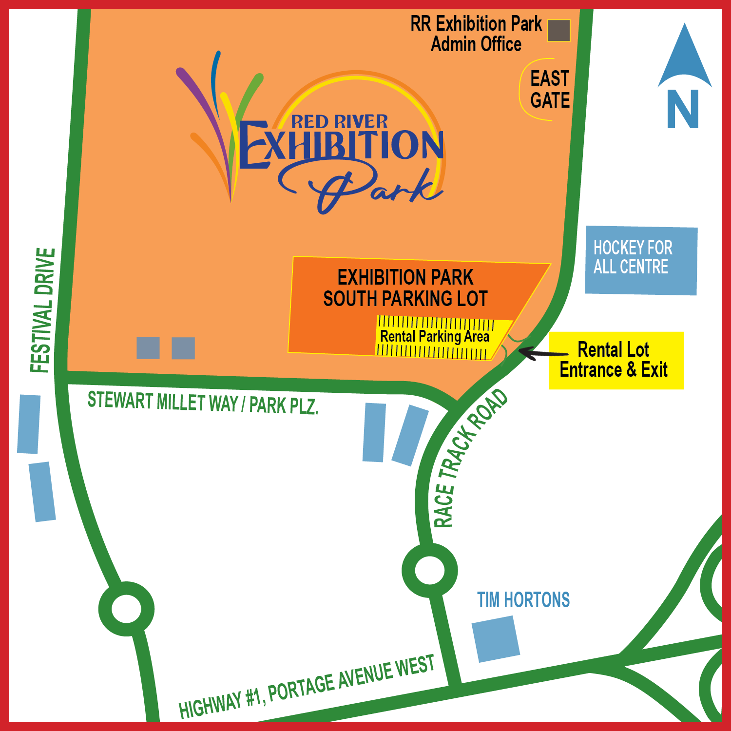 Parking - Exhibition Park